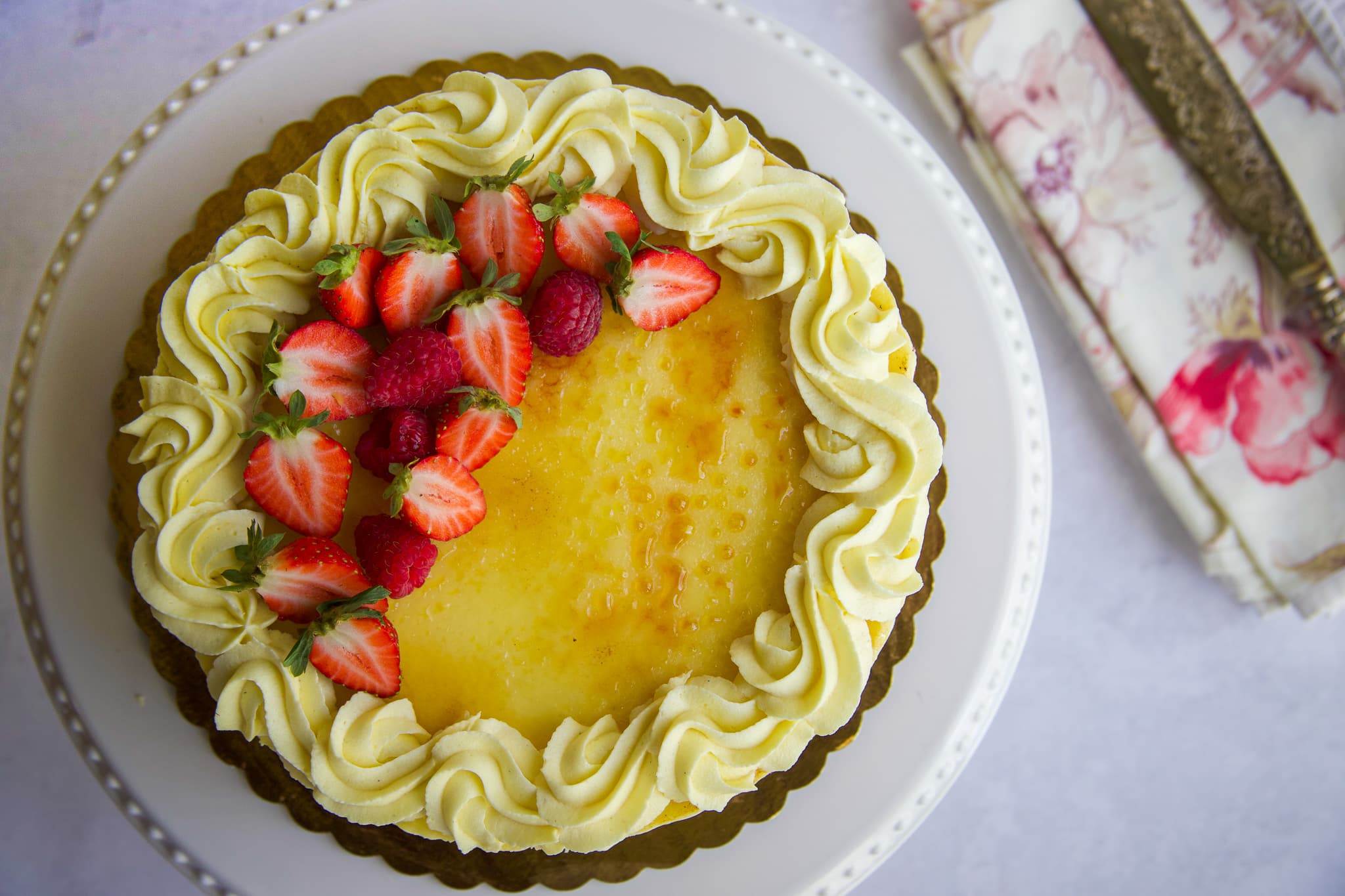 Fraisier Cake - Bakes by Brown Sugar