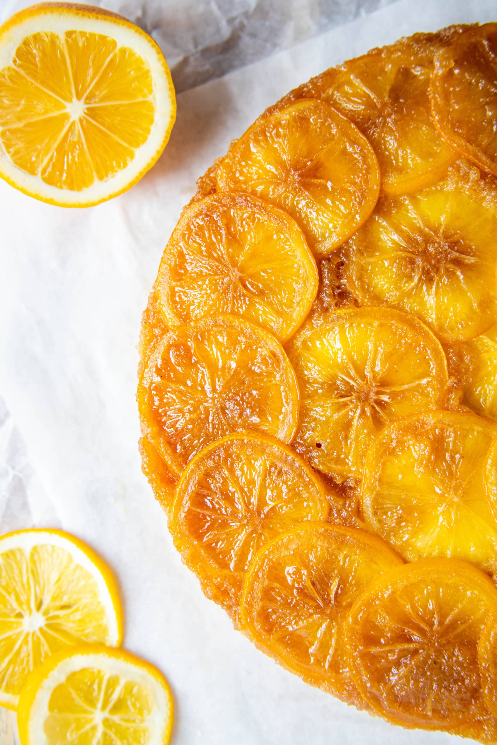 Lemon Upside Down Cake