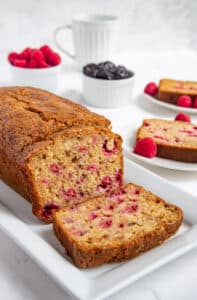 Quick Raspberry Prune Bread - Bakes by Brown Sugar