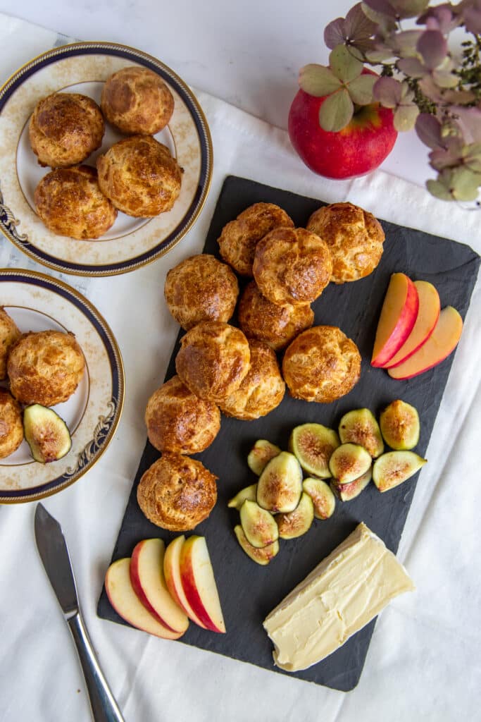 Gougères (French Cheese Puffs) - Bakes by Brown Sugar