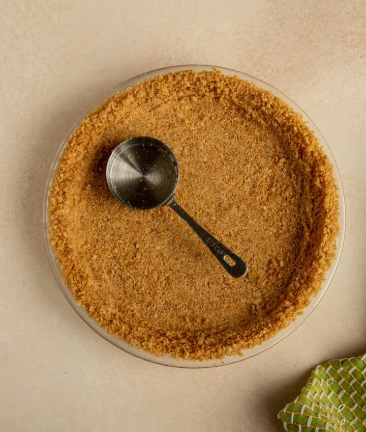 Easy Key Lime Pie with Macadamia Graham Cracker Crust - Bakes by Brown ...