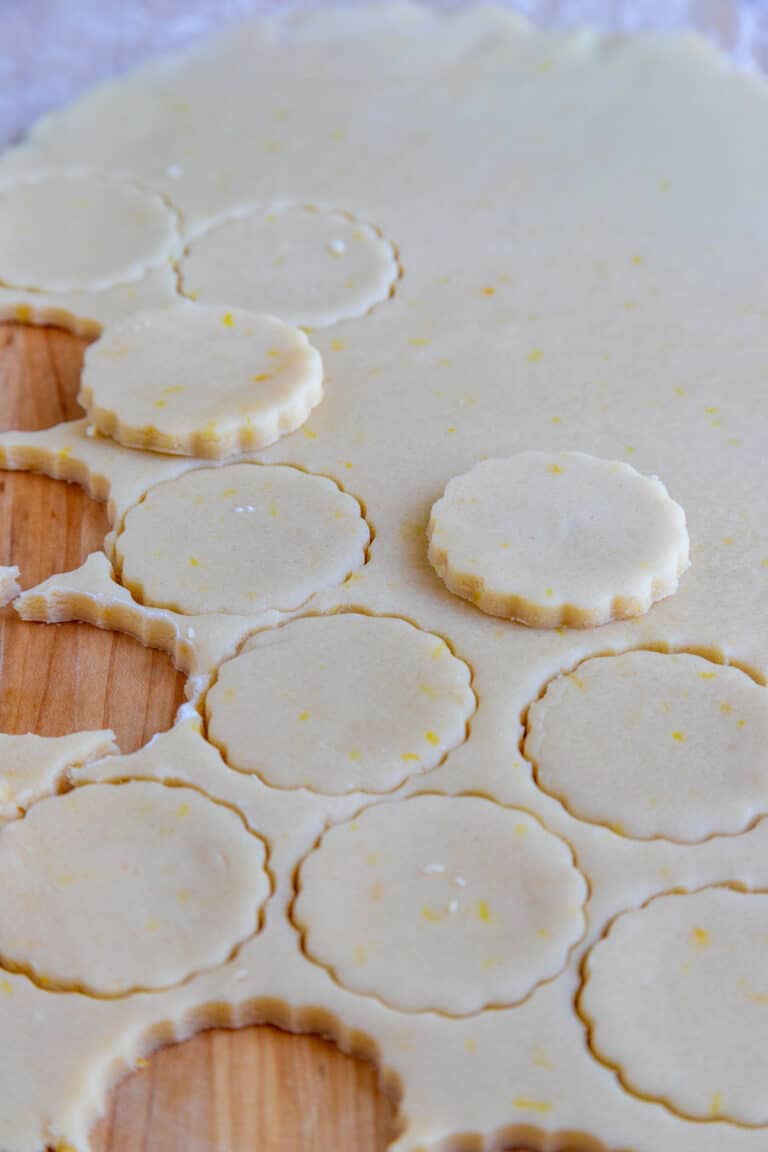 Lemon Shortbread Cookies - Bakes by Brown Sugar