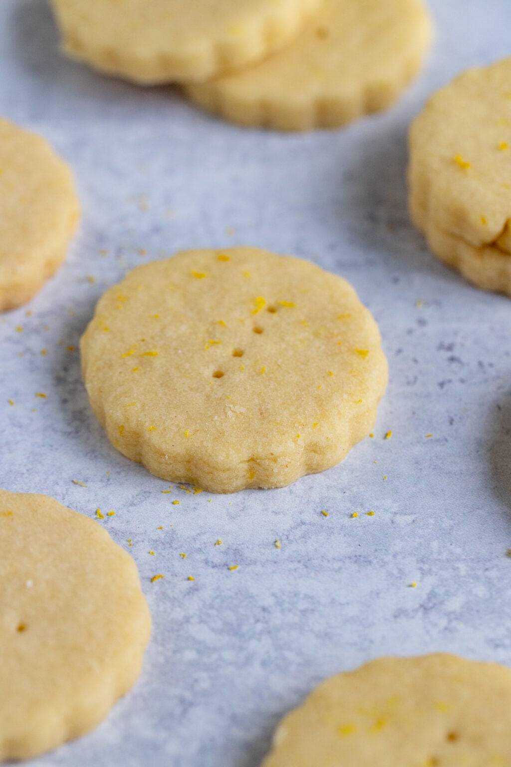 Lemon Shortbread Cookies - Bakes by Brown Sugar