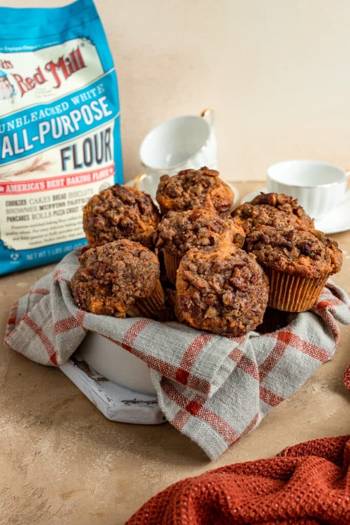 Sweet Potato Muffins With Pecan Streusel Bakes By Brown Sugar