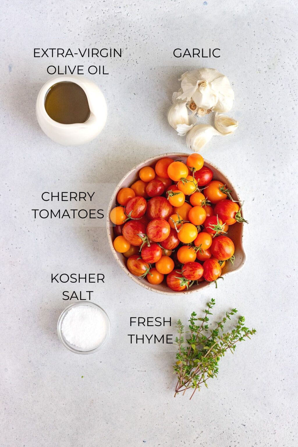 Easy Cherry Tomato Confit with Garlic & Thyme