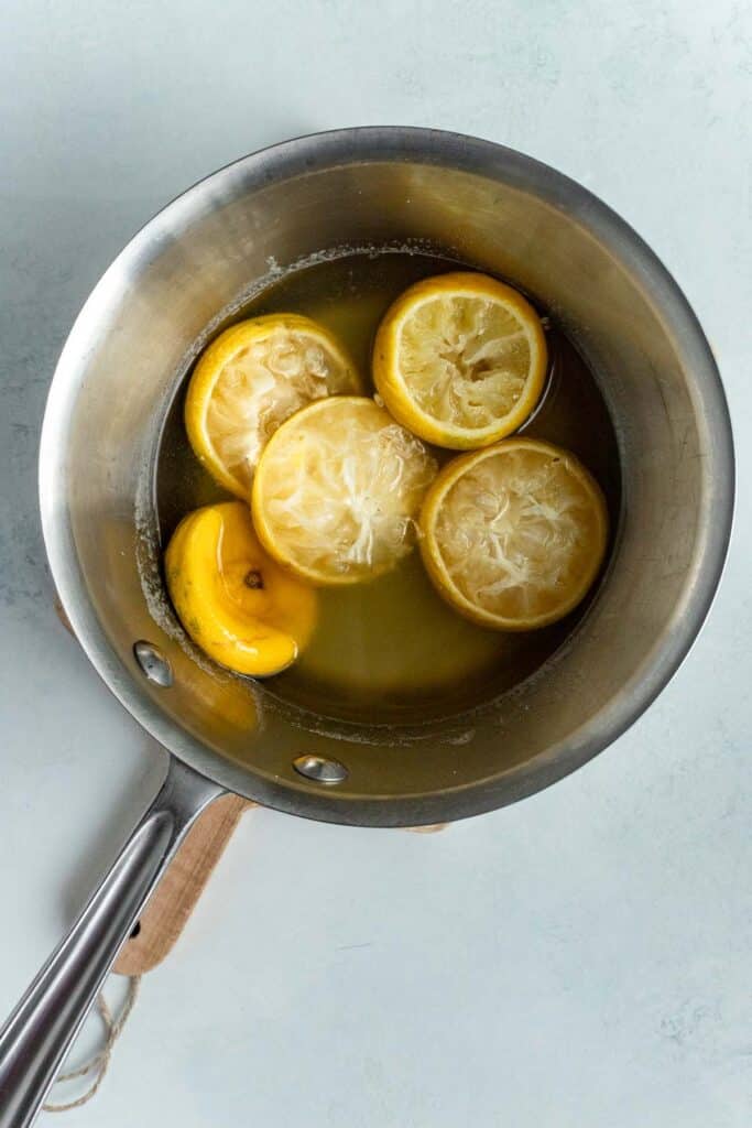 Lemon Simple Syrup - Bakes by Brown Sugar