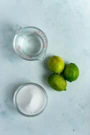Lime Simple Syrup - Bakes by Brown Sugar