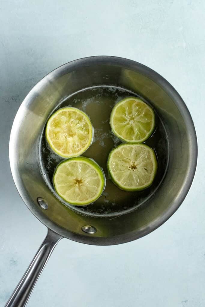 Lime Simple Syrup - Bakes by Brown Sugar