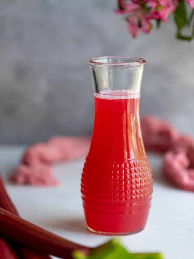 Raspberry Simple Syrup - Bakes by Brown Sugar