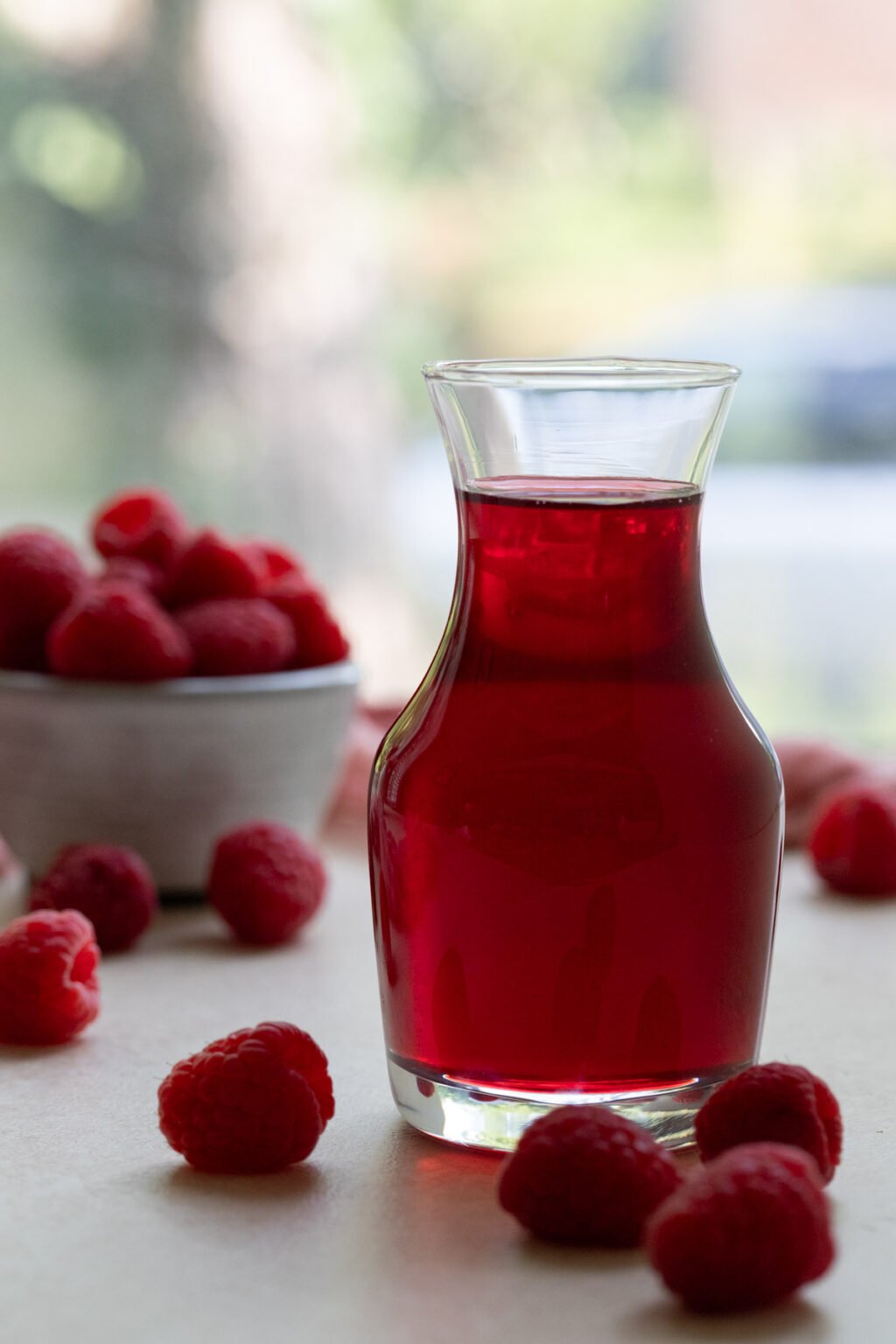 Raspberry Simple Syrup - Bakes by Brown Sugar