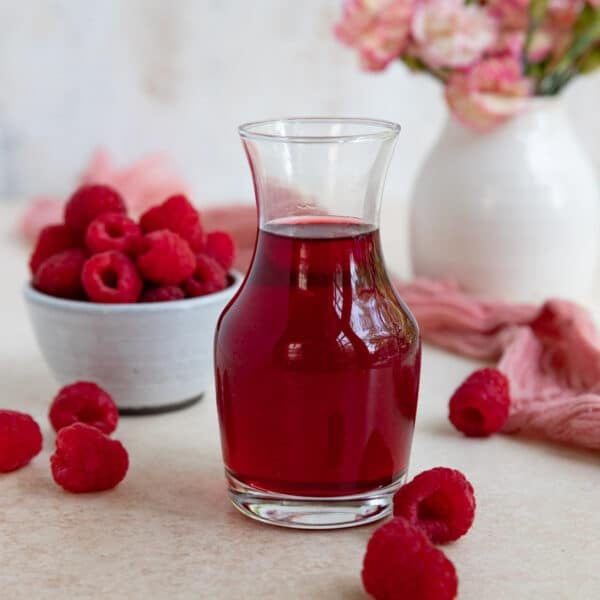 Raspberry Simple Syrup - Bakes by Brown Sugar