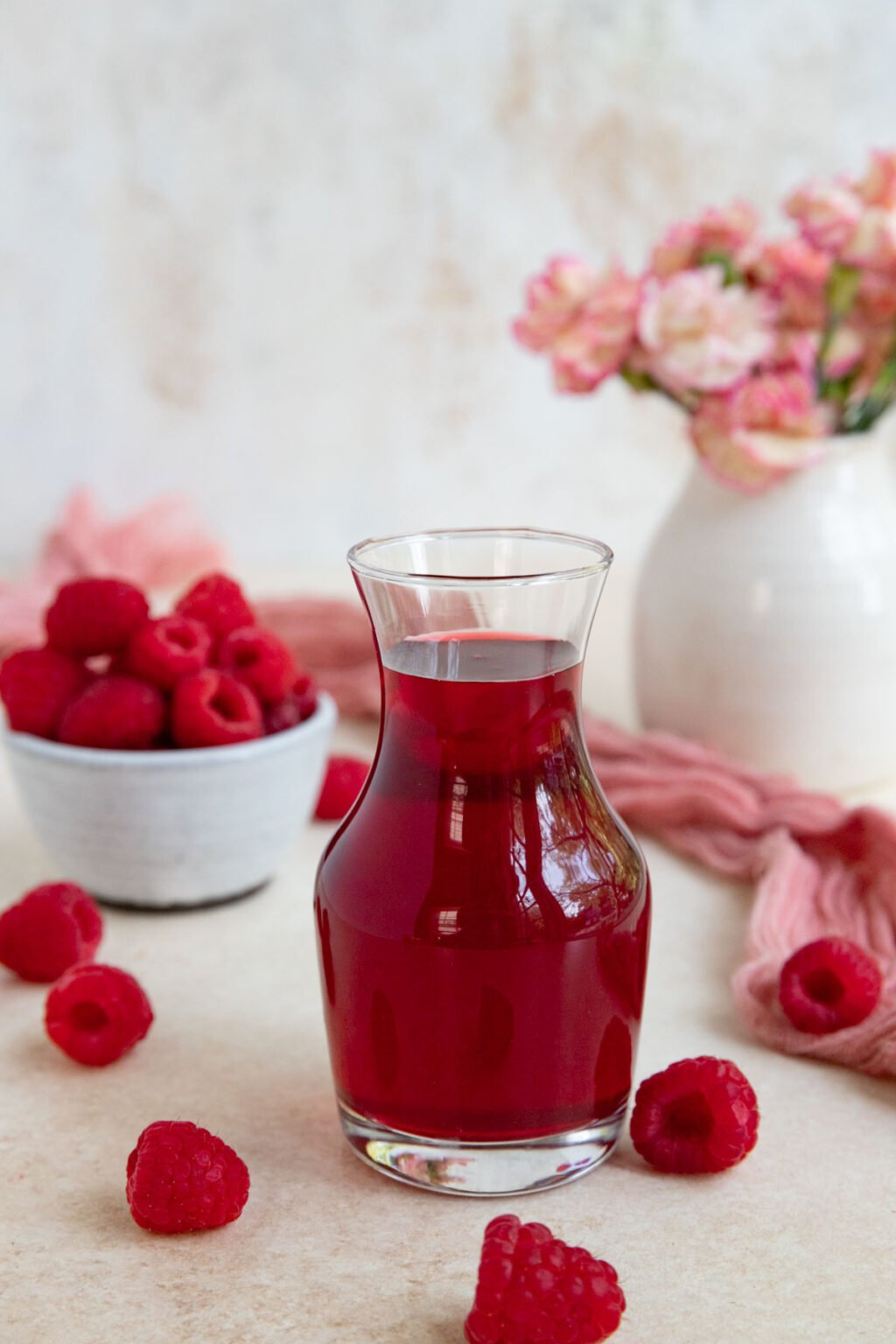 Raspberry Simple Syrup - Bakes by Brown Sugar