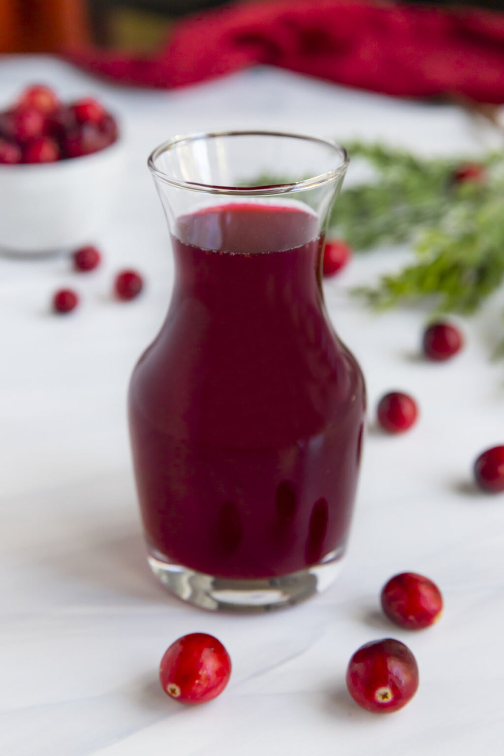 Cranberry Simple Syrup Recipe- Bakes by Brown Sugar