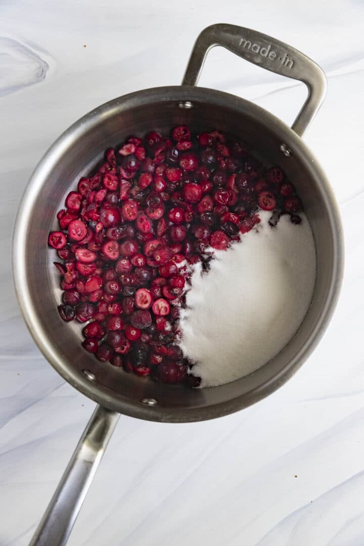 Cranberry Simple Syrup Recipe- Bakes by Brown Sugar