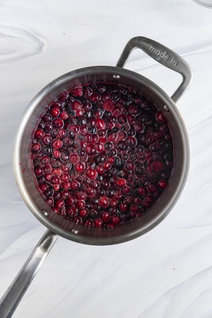 Cranberry Simple Syrup Recipe- Bakes by Brown Sugar