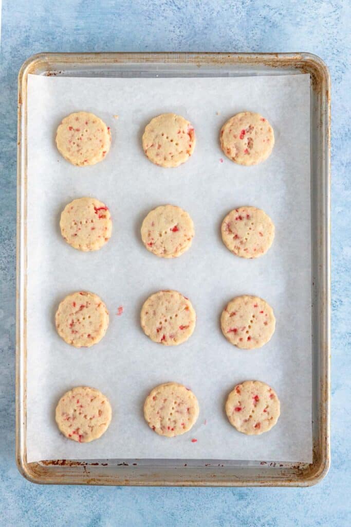 Peppermint Shortbread Cookies - Bakes by Brown Sugar