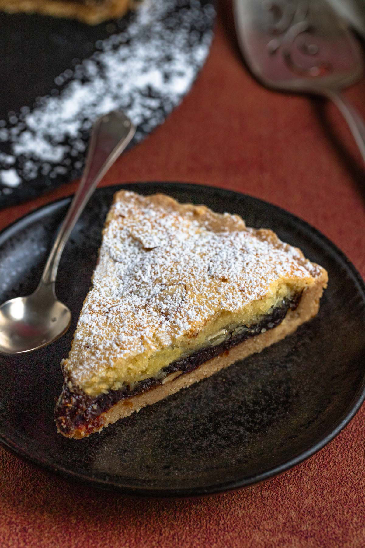 Prune Tart with Frangipane - Bakes by Brown Sugar