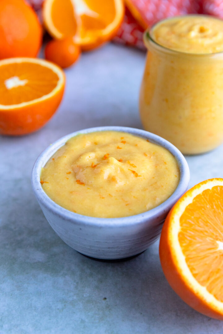 Easy Orange Curd - Bakes by Brown Sugar