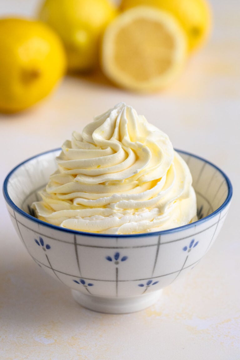 Lemon Swiss Meringue Buttercream - Bakes by Brown Sugar