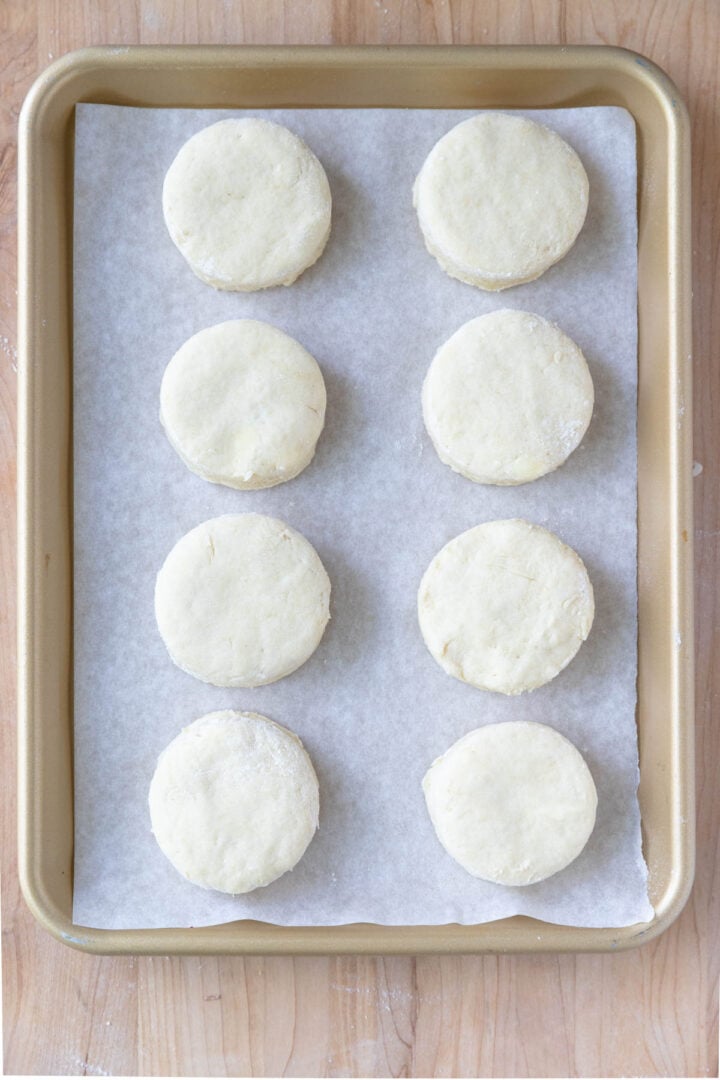 Simple Homemade Sweet Biscuits (for Shortcakes!) - Bakes by Brown Sugar