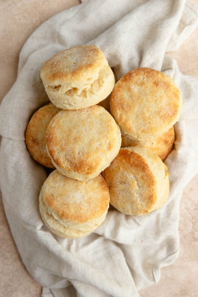 Simple Homemade Sweet Biscuits (for Shortcakes!) - Bakes by Brown Sugar