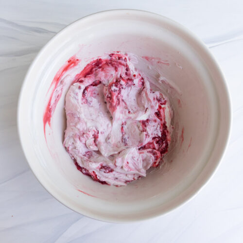 Raspberry Fool with Whipped Mascarpone - Bakes by Brown Sugar