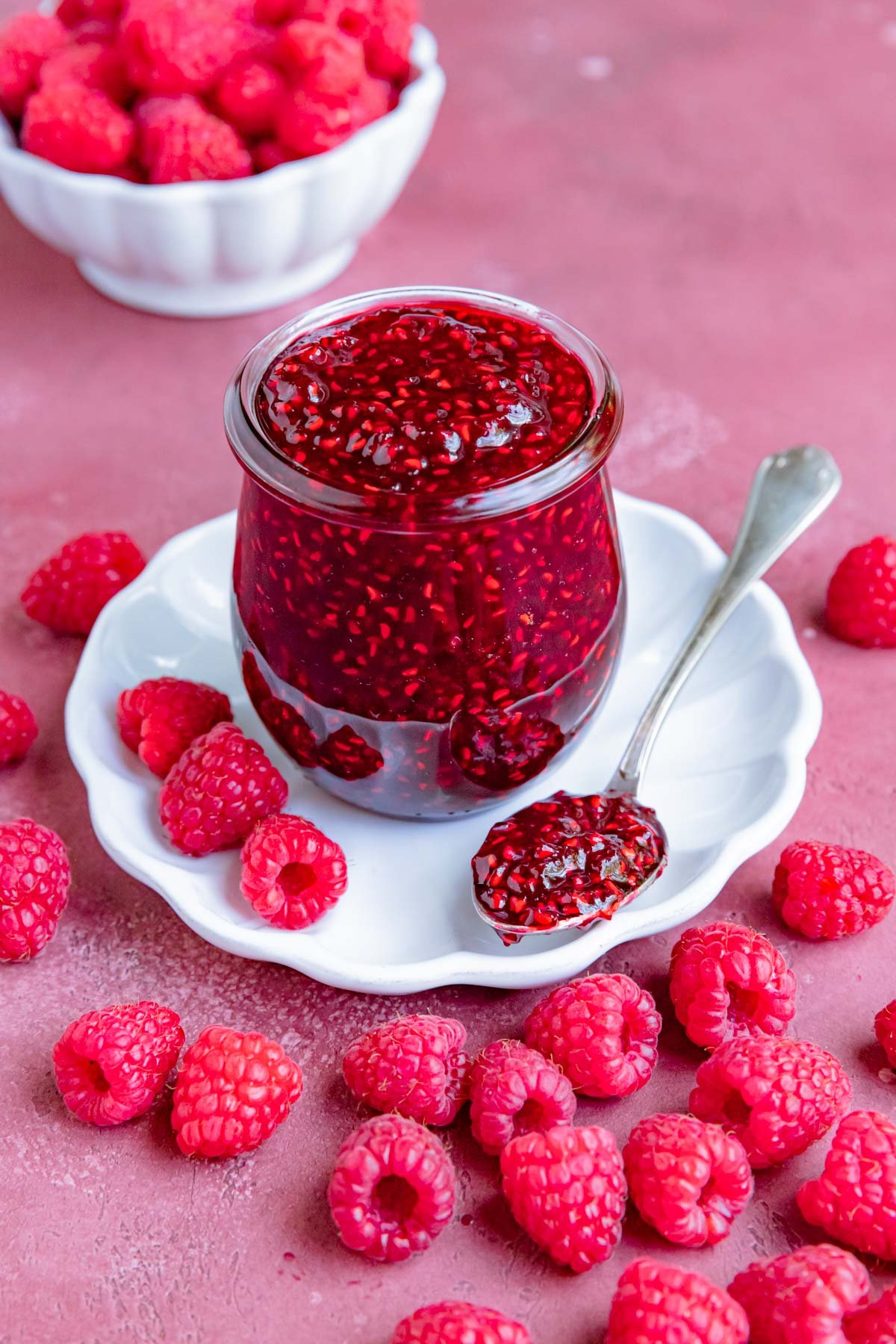 How to Make Raspberry Jam - Bakes by Brown Sugar