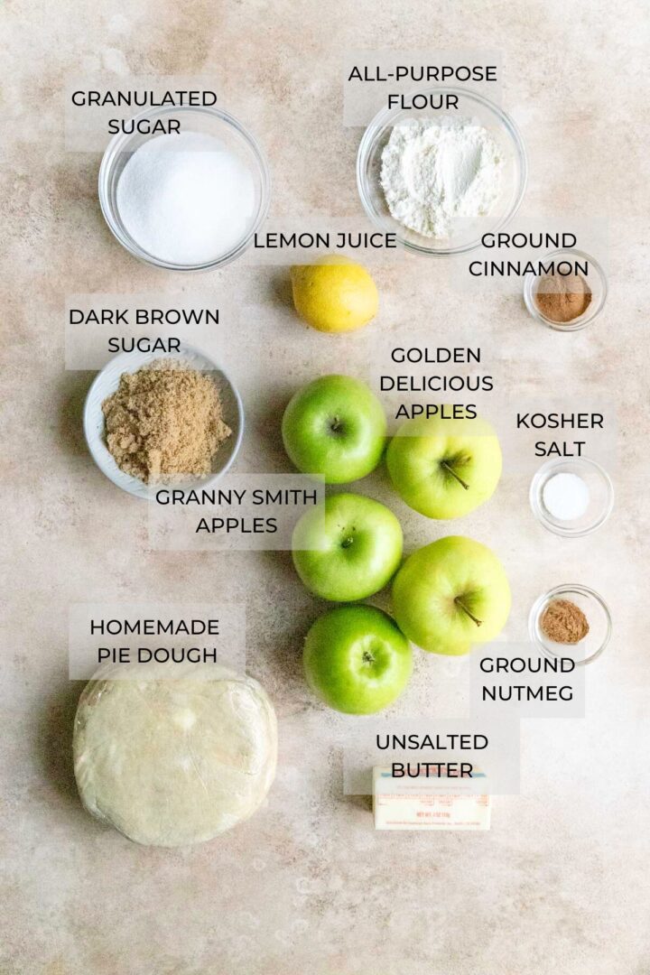 Traditional Apple Pie with Fresh Apple Filling - Bakes by Brown Sugar