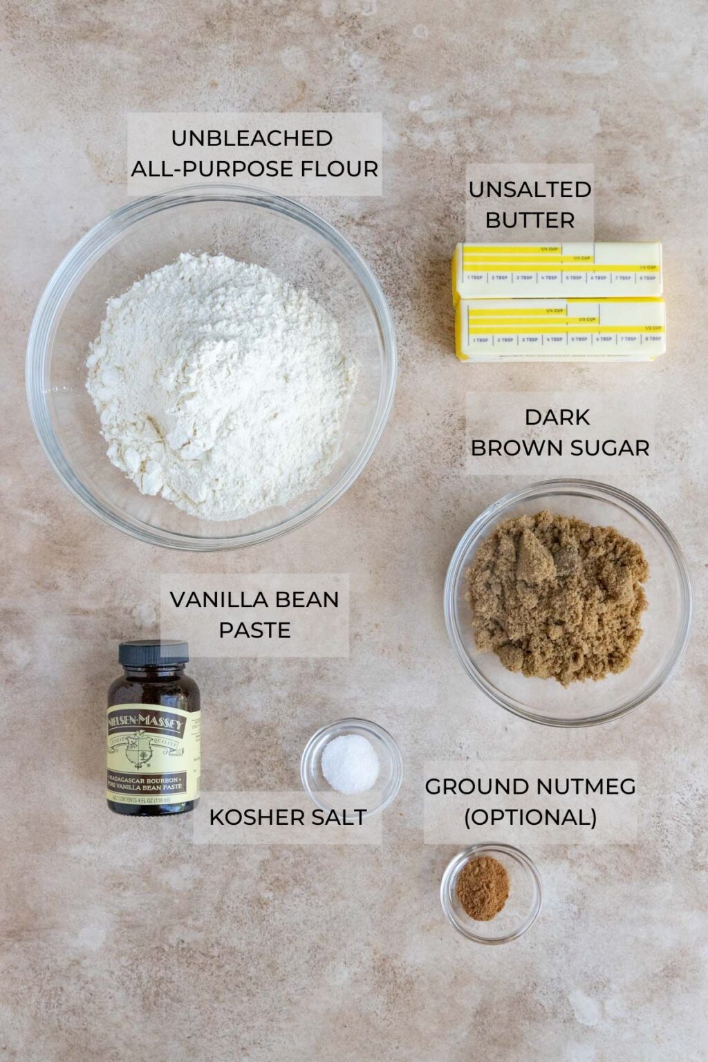 Slice and Bake Brown Sugar Shortbread Cookies - Bakes by Brown Sugar