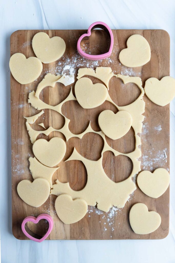 Valentine's Day Sugar Cookies with Royal Icing