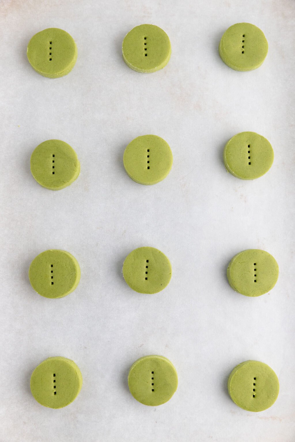 Buttery Matcha Shortbread Cookies - Bakes by Brown Sugar