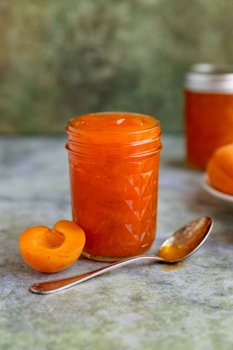 Small Batch Apricot Jam (with Vanilla)