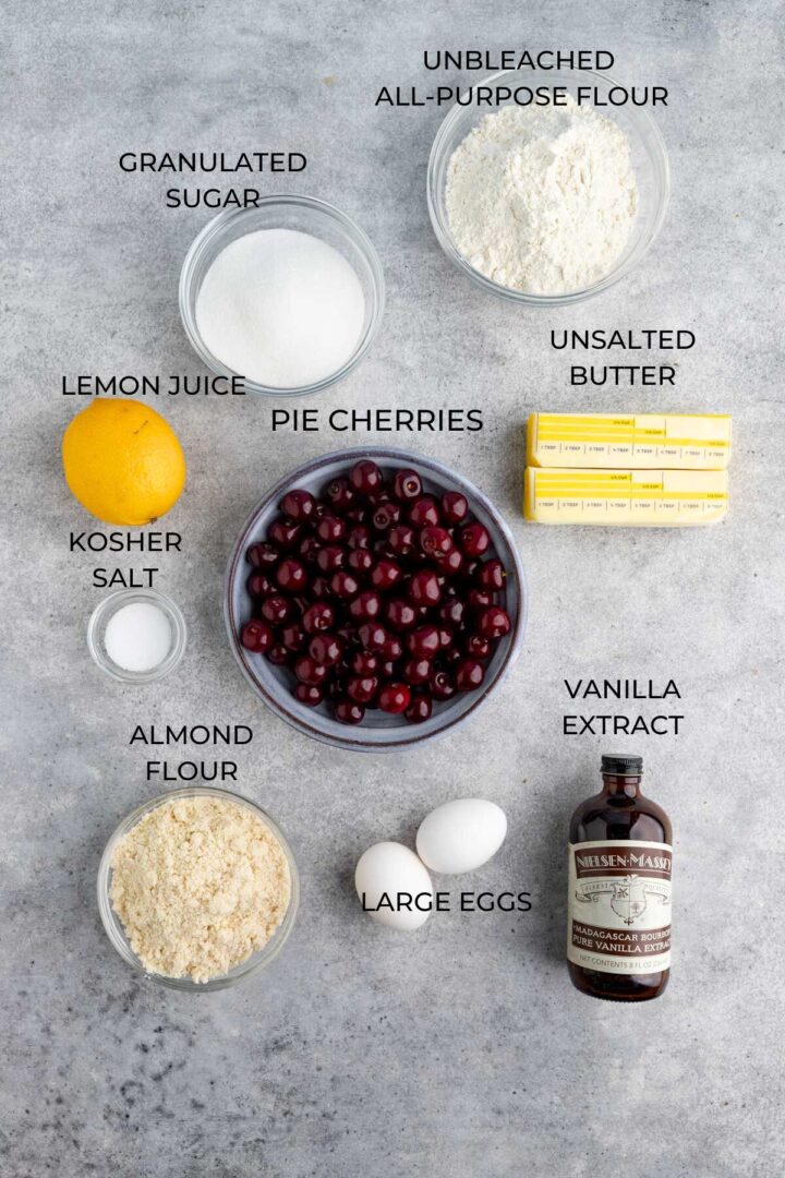 Cherry Frangipane Tart with Buttery Cookie Crust